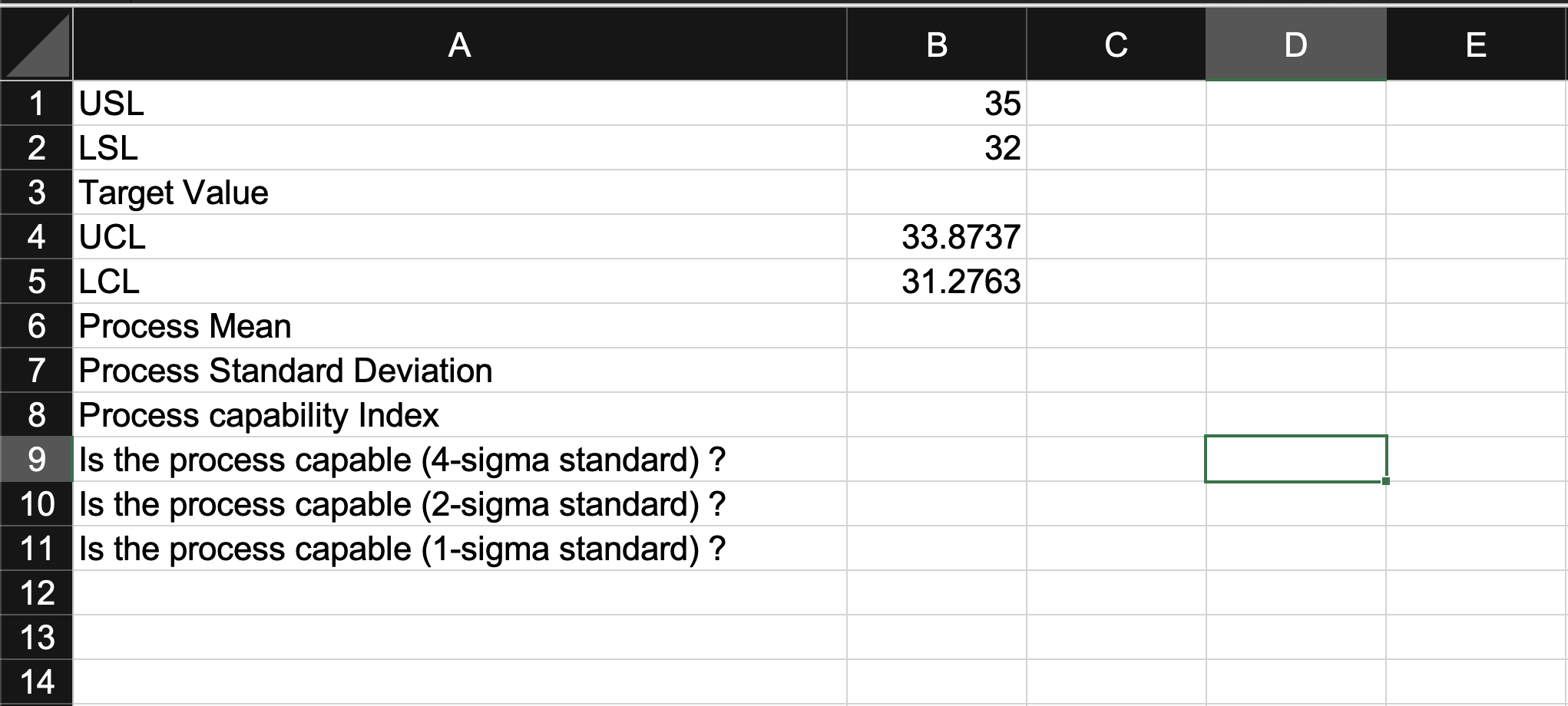 Solved Q6. Process Capability Index (20 points) One of the | Chegg.com