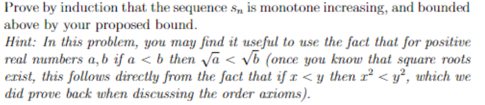 Solved To define this rigorously, we may start by defining a | Chegg.com