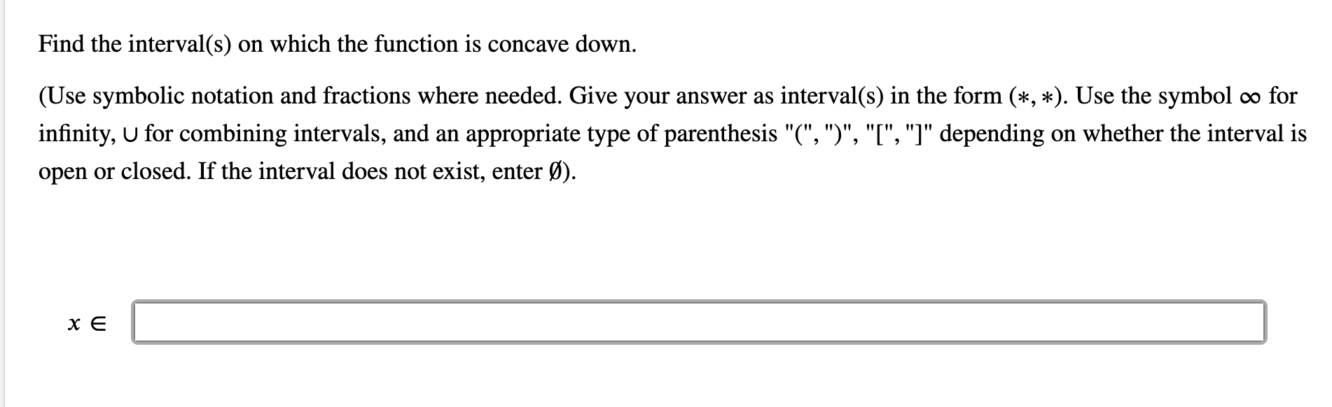 Solved Find the transition points. y=5x3+120x2 (Use symbolic | Chegg.com