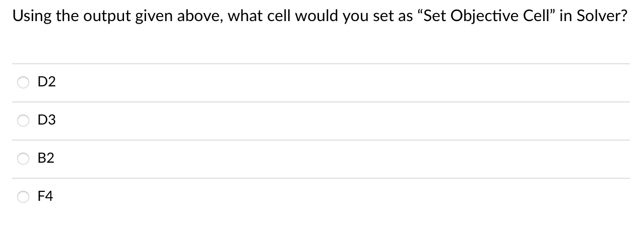 Solved A B C D E 1 X1X2 2 Solution 0 Minimize 3 −421 Sign 4 | Chegg.com