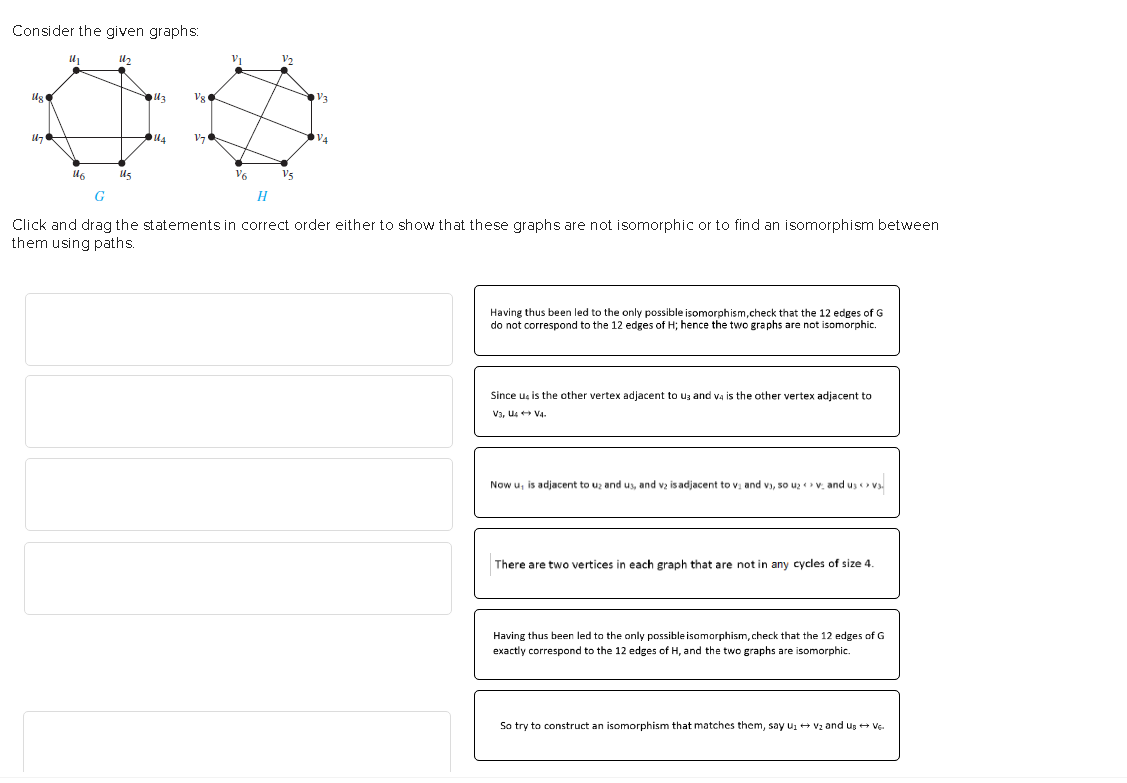 Solved Consider the given graphs: Click and drag the | Chegg.com Solved Consider the given graphs: Click and drag the | Chegg.com
