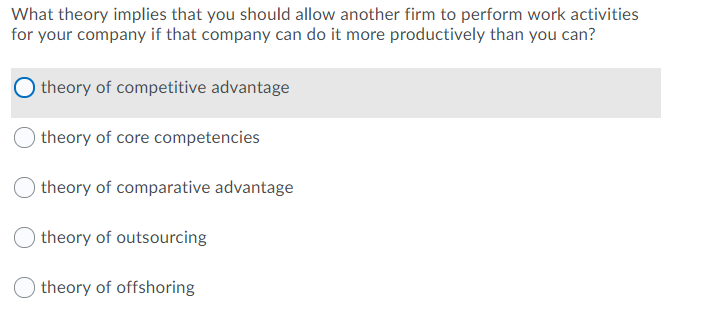 Solved What theory implies that you should allow another | Chegg.com