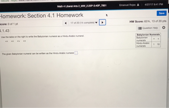 Solved Homework Section 4 1 Homework Aspxhomeworkld