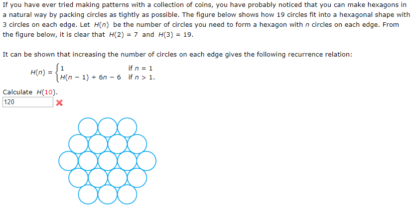 Solved If you have ever tried making patterns with a | Chegg.com