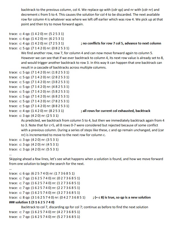 N Queens Problem in Racket and Prolog The N Queens | Chegg.com