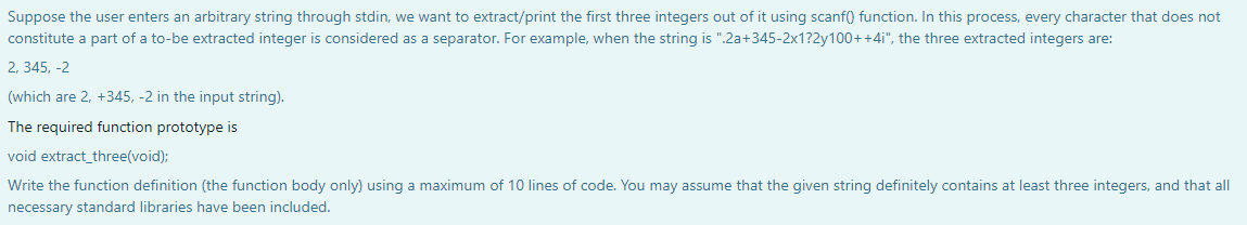 Solved Suppose The User Enters An Arbitrary String Through 