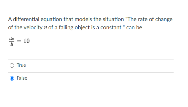 Solved A differential equation that models the situation | Chegg.com