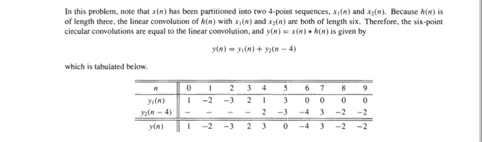 Solved 6.32 If an 8-point sequence x(n) is convolved | Chegg.com