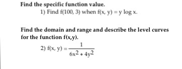 Solved Find the specific function value. Find f(100, 3) | Chegg.com
