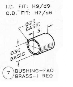 Solved Refer to the part below. A) H9/d9 fit is specified | Chegg.com