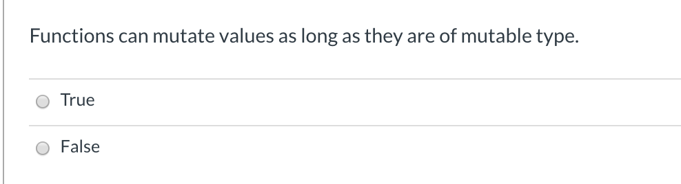 Solved Functions Can Mutate Values As Long As They Are Of