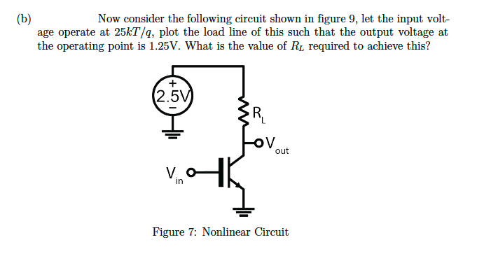 Solved (b)Now consider the following circuit shown in figure | Chegg.com