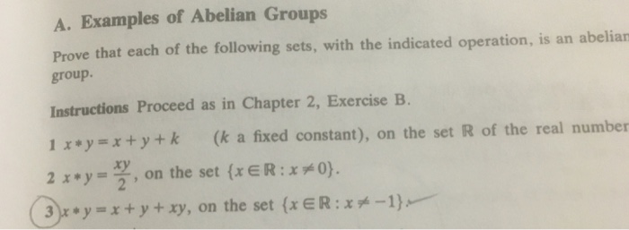 Solved Prove that each of the following sets, with the | Chegg.com