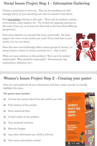 Social Issues Project Step 1 - Information Gathering | Chegg.com