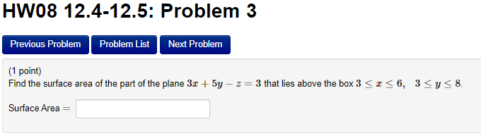Solved HW08 12.4-12.5: Problem 2 Previous Problem Problem | Chegg.com