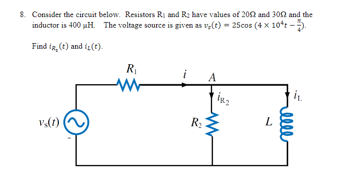 Solved Consider the circuit below. Resistors R1 and R2 have | Chegg.com
