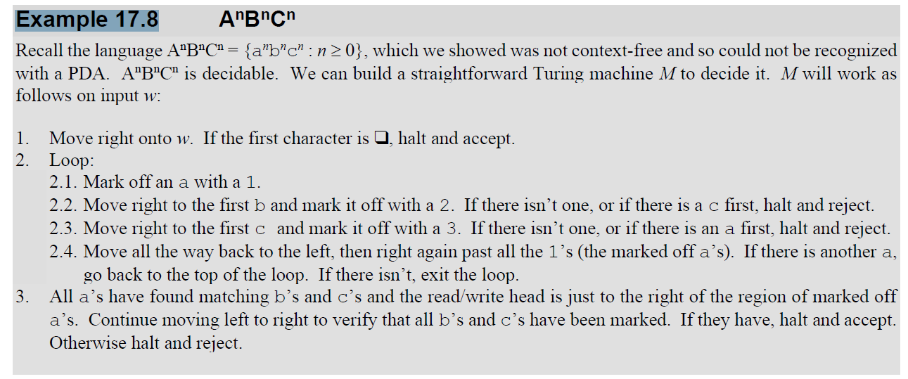 Solved 2. (10pt) Construct a deterministic Turing machine M | Chegg.com