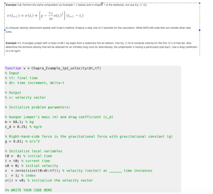 Example 1.2. Perform the same computation as Example | Chegg.com