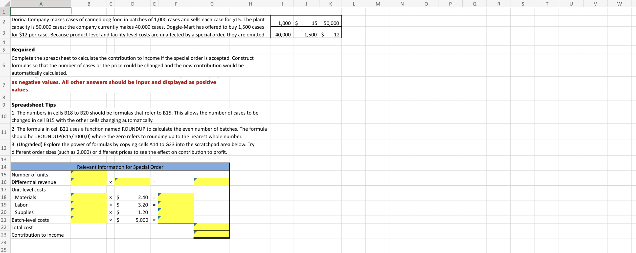 Solved Please help with what values to imput and how to | Chegg.com