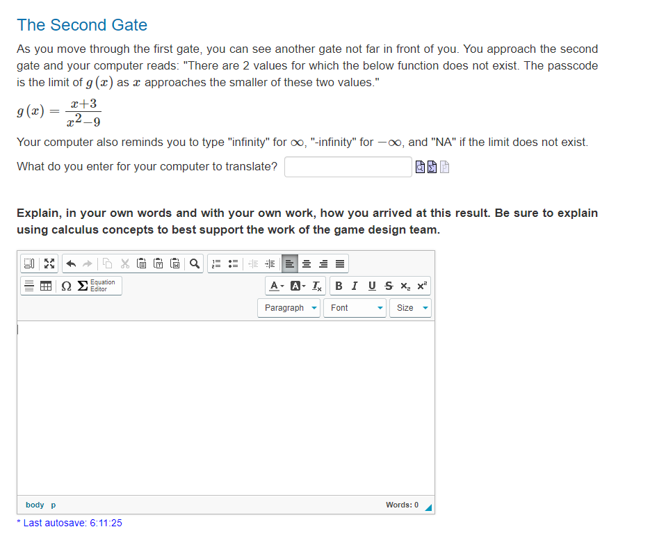 Solved Ine Second Gate As you move through the first gate, | Chegg.com