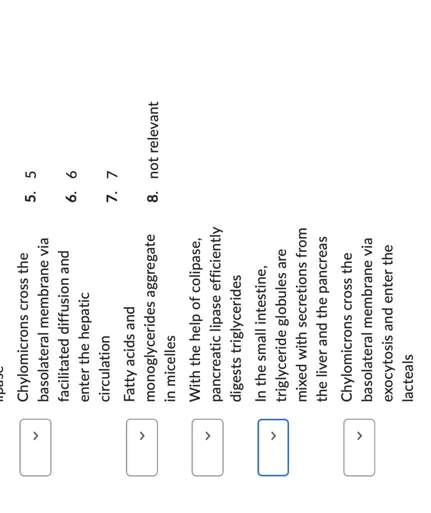 Solved In response to acid in the duodenum, Select all that | Chegg.com