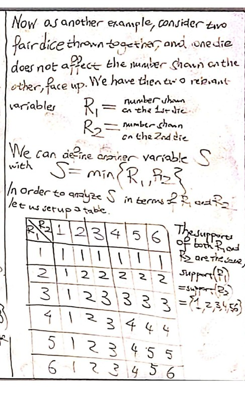 Solved Ri= number shown on the ist die R2 = number shown on | Chegg.com