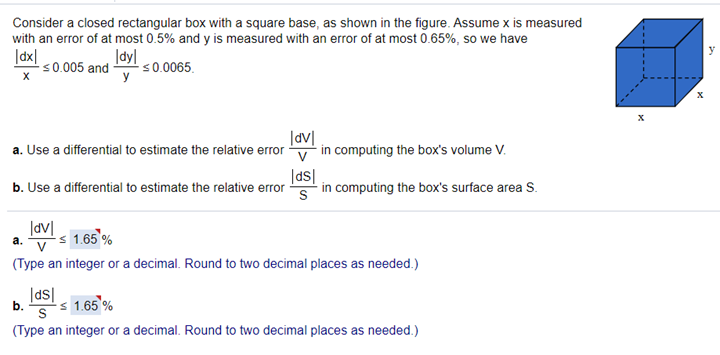 Solved Consider a closed rectangular box with a square base, | Chegg.com