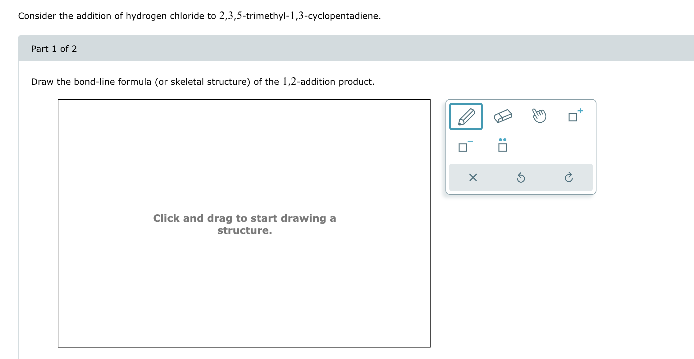 Solved Consider the addition of hydrogen chloride to | Chegg.com