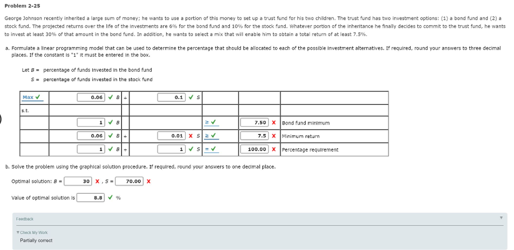 Solved Problem 2-25 George Johnson recently inherited a | Chegg.com