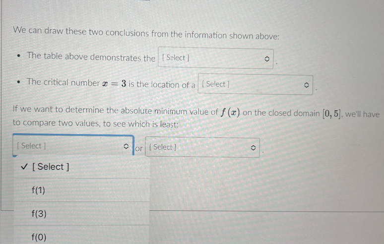 Solved Consider A Continuous Function F X Which Is