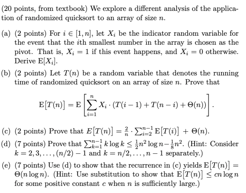 Solved (20 points, from textbook) We explore a different | Chegg.com