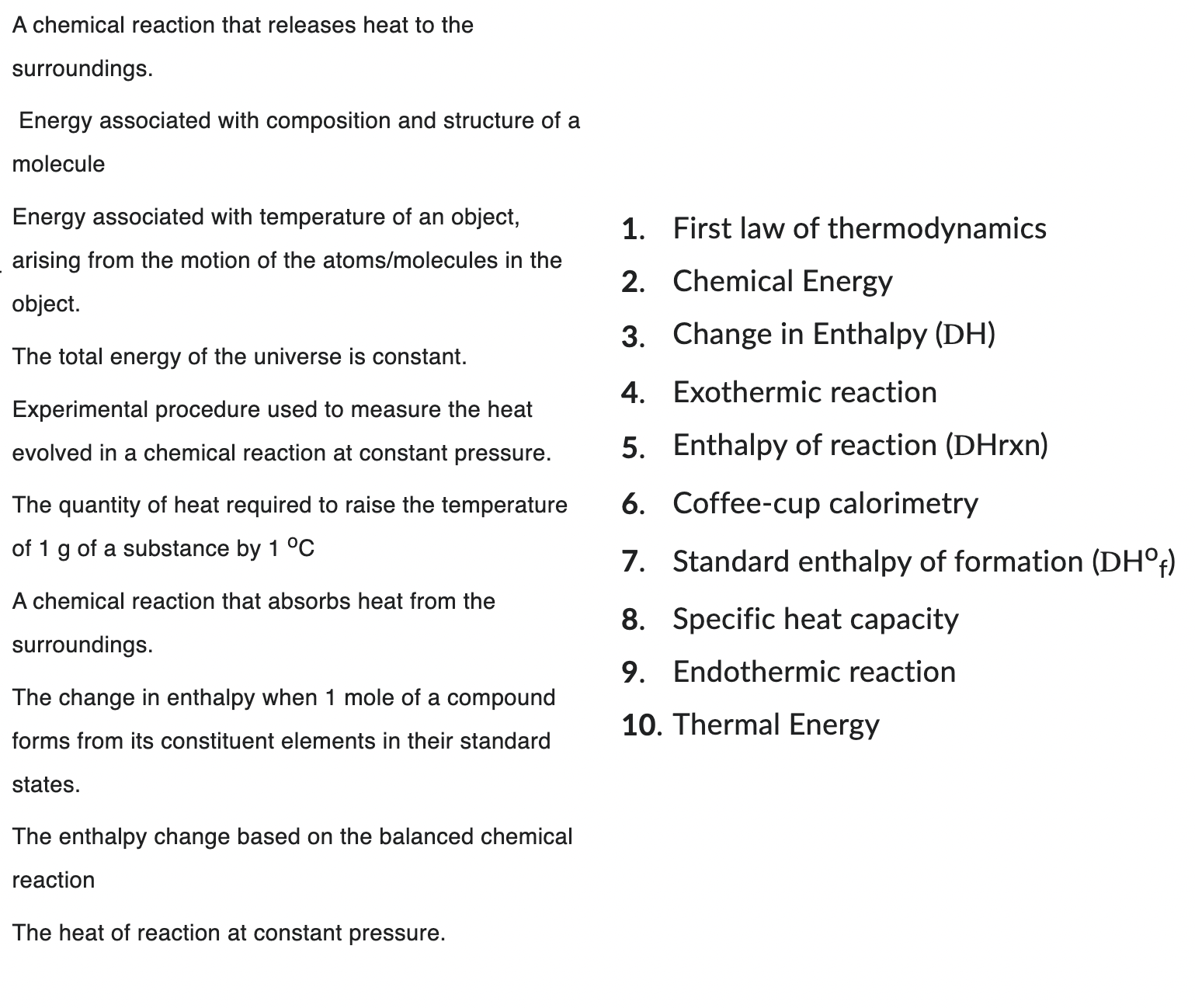 Solved A chemical reaction that releases heat to the | Chegg.com