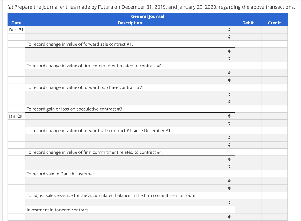 Solved Accounting for Forward Contracts—Hedging and | Chegg.com