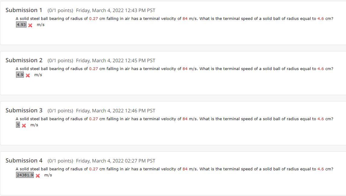 Solved Not sure what I'm doing wrong here, but none of these | Chegg.com