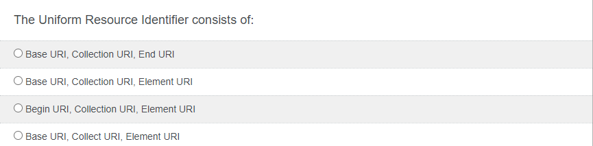 Solved The Uniform Resource Identifier consists of: Base | Chegg.com