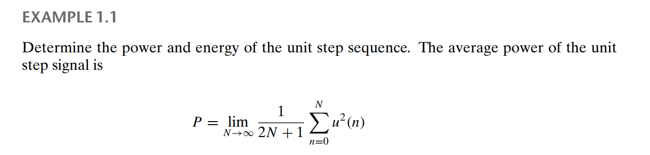 Solved Determine The Power And Energy Of The Unit Step