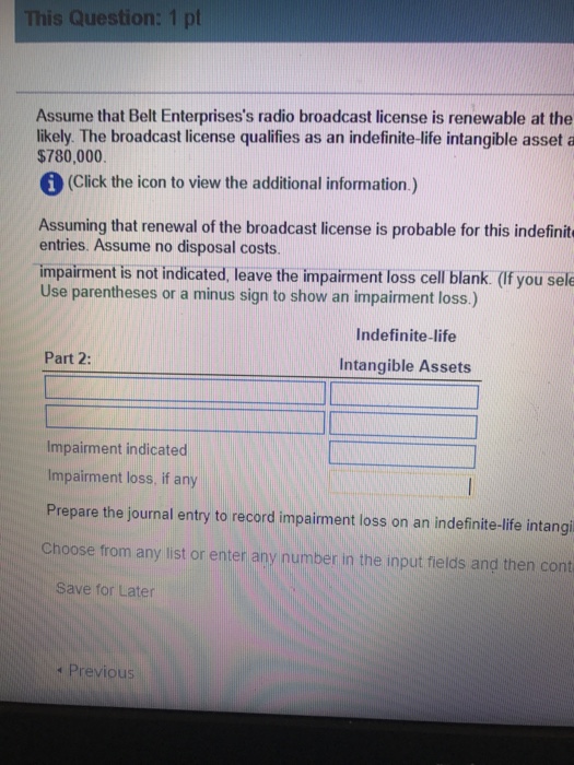 Assume that a company's Broadcast license is | Chegg.com