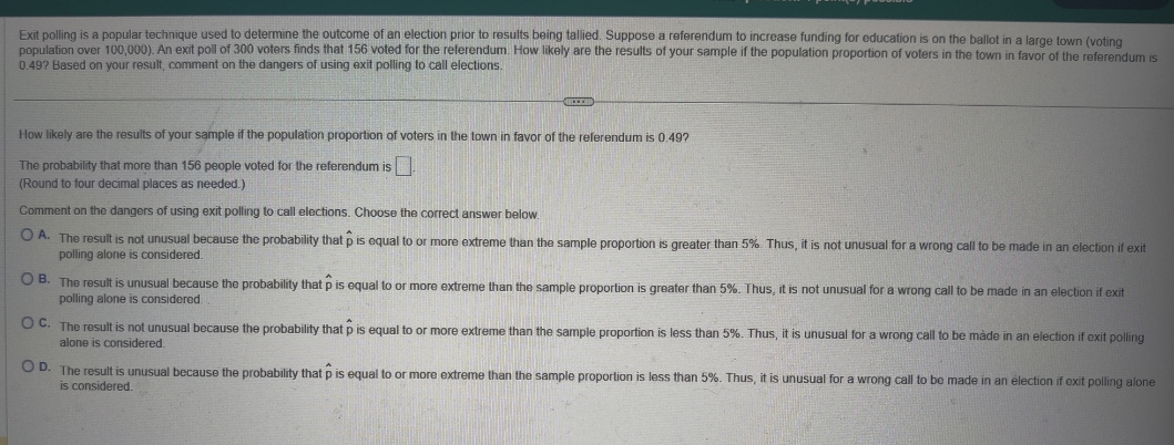 Solved 0.49 ? Based on your result, comment on the dangers | Chegg.com