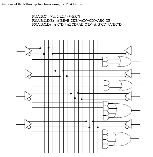 Solved How is this done? It has to be done with this PLA. If | Chegg.com