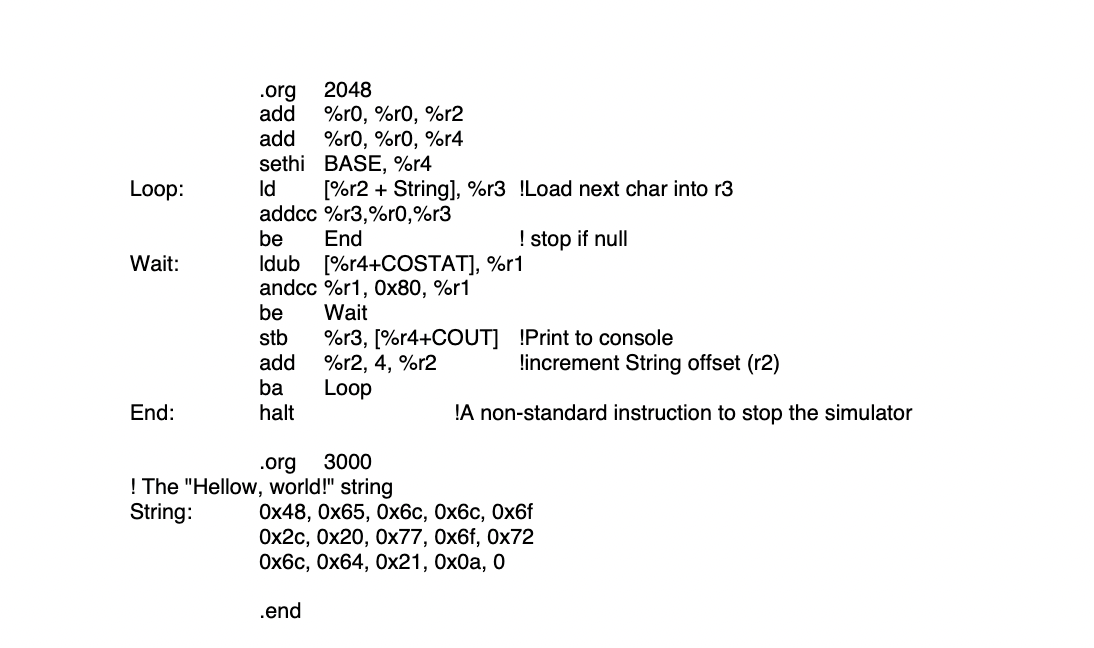 Solved ARC MEMORY MAPPED I/O Submission instruction: Labs | Chegg.com