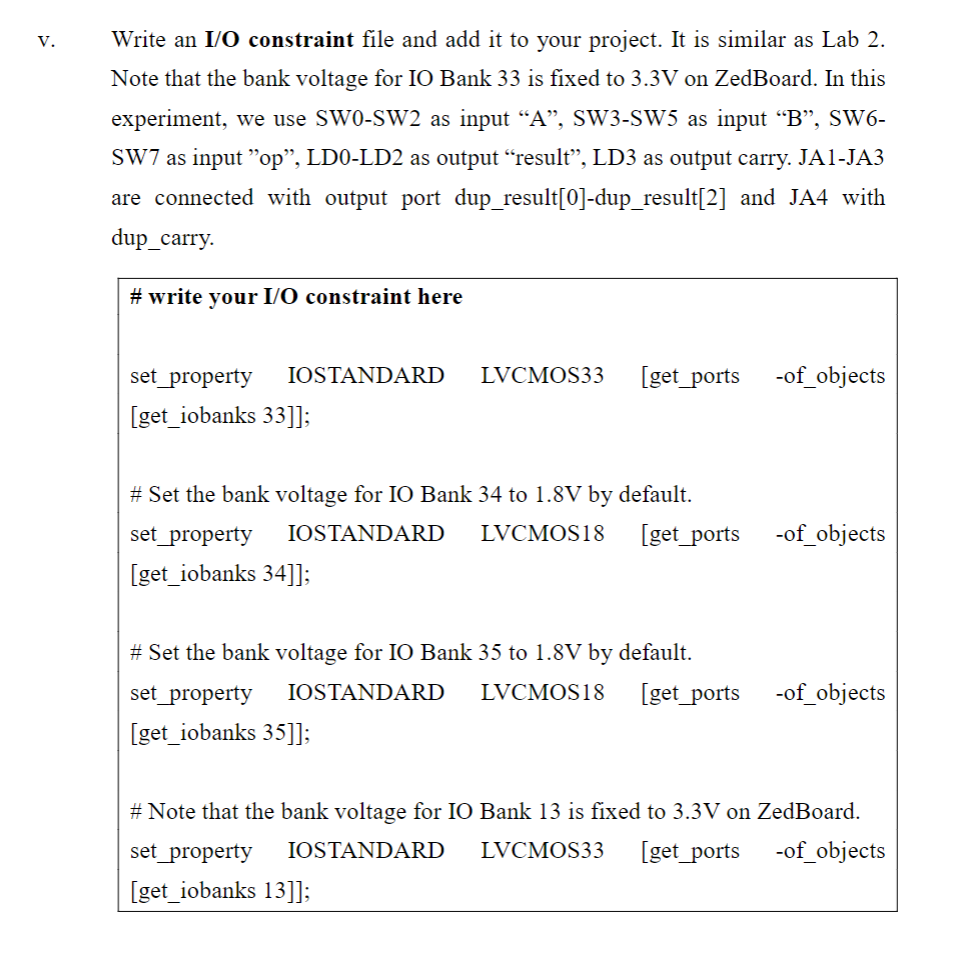 Solved Experiment 1: ALU Implementation i. An arithmetic | Chegg.com