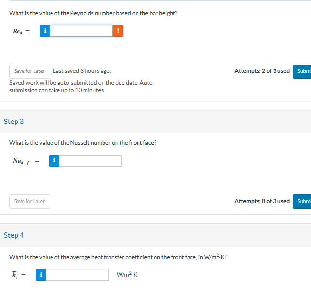 Solved Experiments have been conducted to determine local | Chegg.com