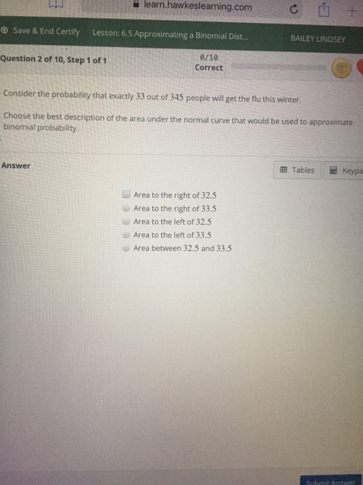 Solved learn.hawkeslearning.com O Save & End Certify | Chegg.com
