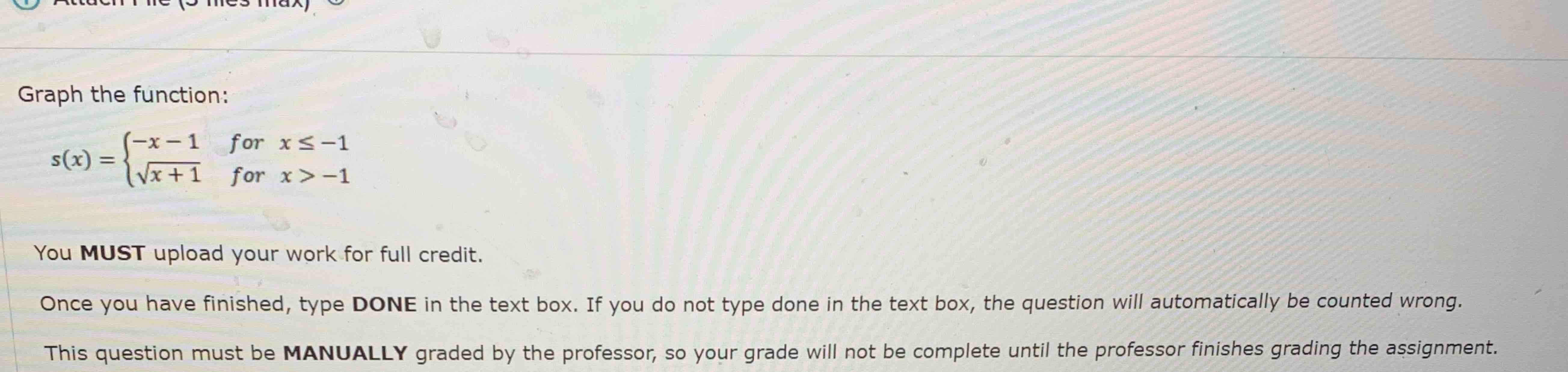 Solved Graph the | Chegg.com