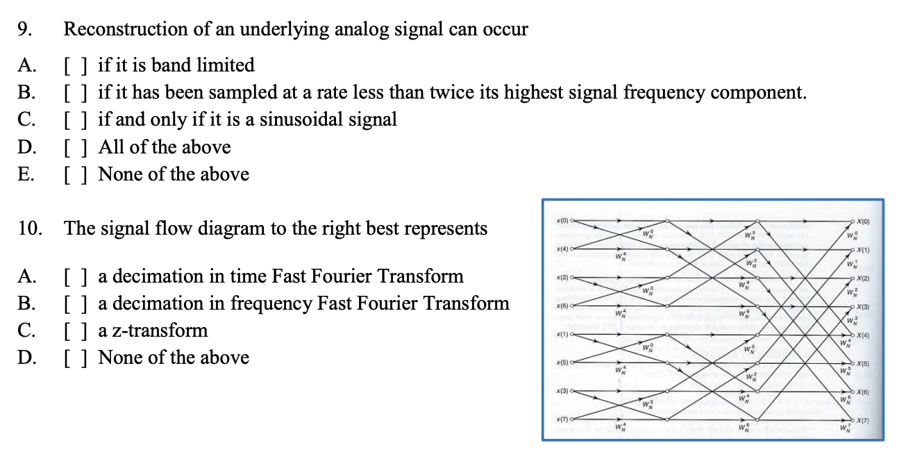 Solved Is #3 none of the above? have breakdown of | Chegg.com