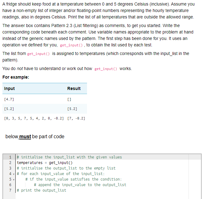 Solved A fridge should keep food at a temperature between 0 | Chegg.com