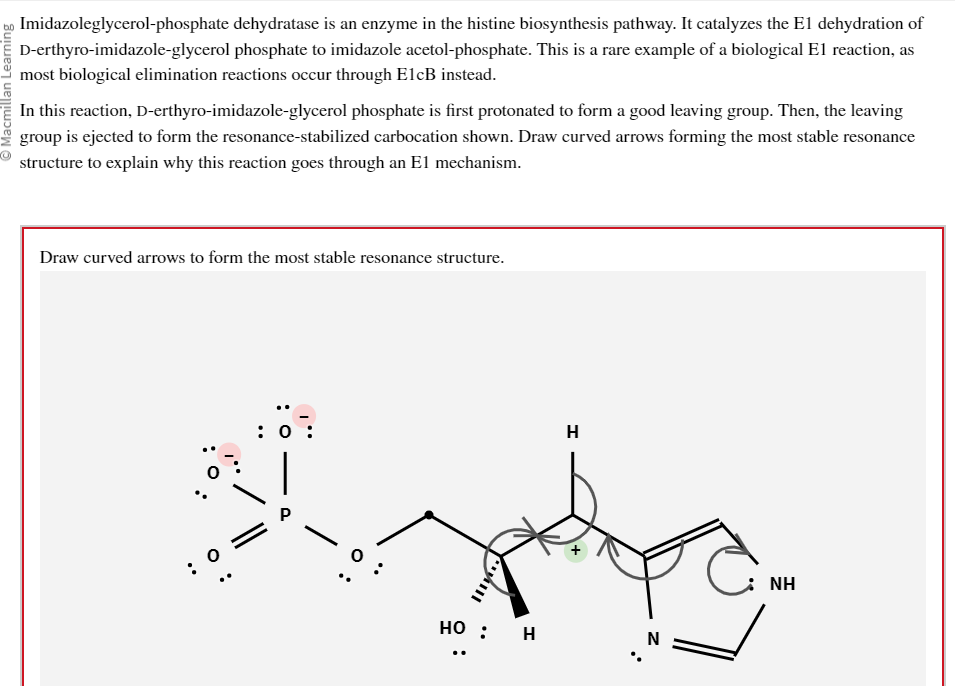 Imidazoleglycerol-phosphate dehydratase is an enzyme | Chegg.com