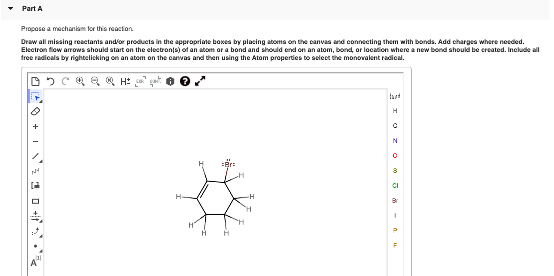 Solved In the presence of a small amount of bromine, | Chegg.com