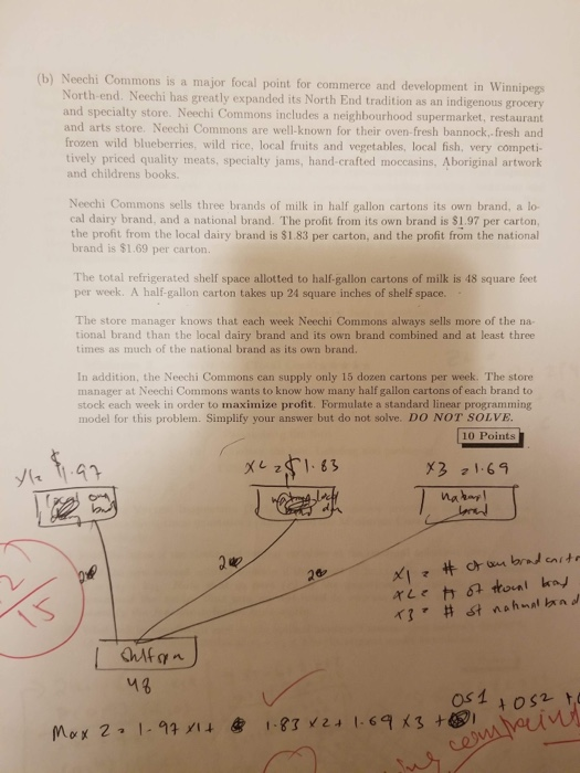 Solved (b) Neechi Commons is a major focal point for | Chegg.com