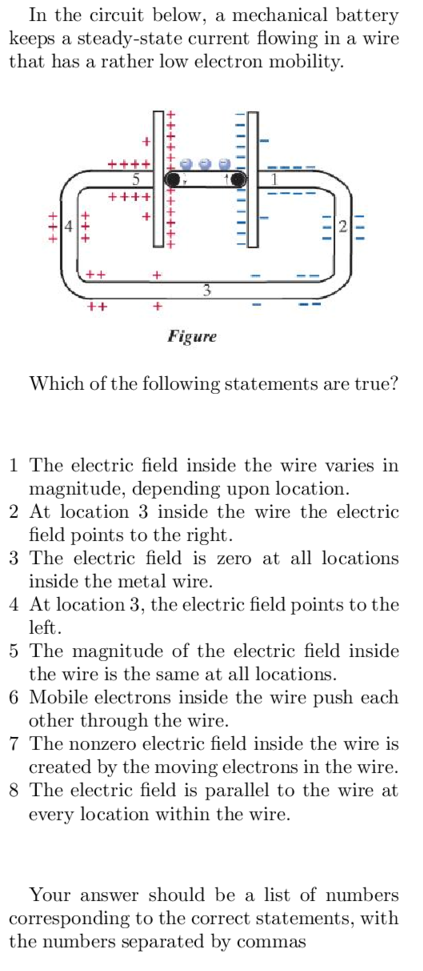 Solved In the circuit below, a mechanical battery keeps a | Chegg.com